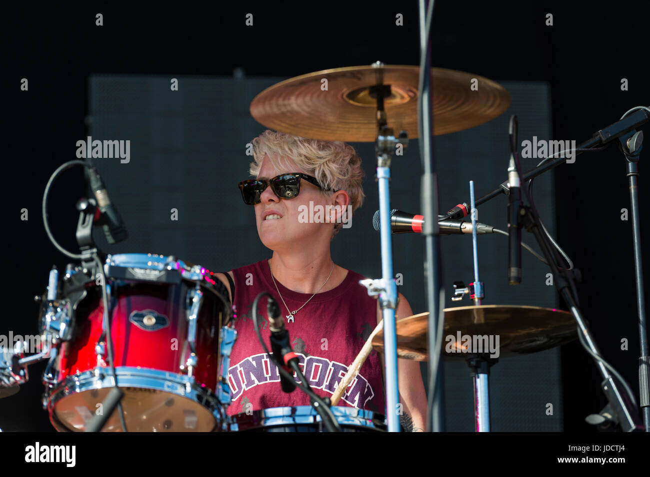 Cat myers drummer hi-res stock photography and images - Alamy