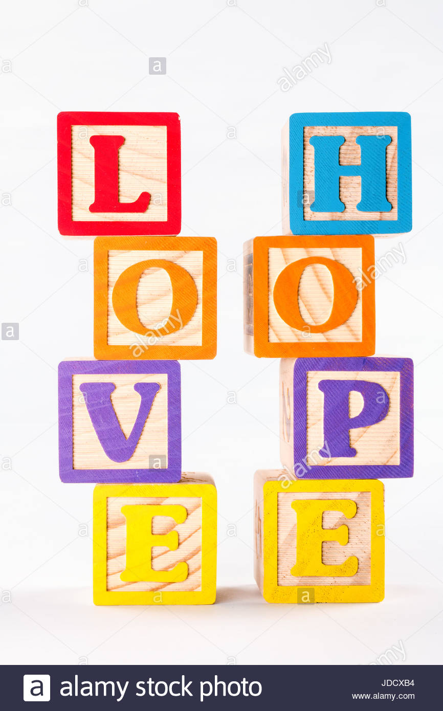 Spelling Hope High Resolution Stock Photography and Images - Alamy