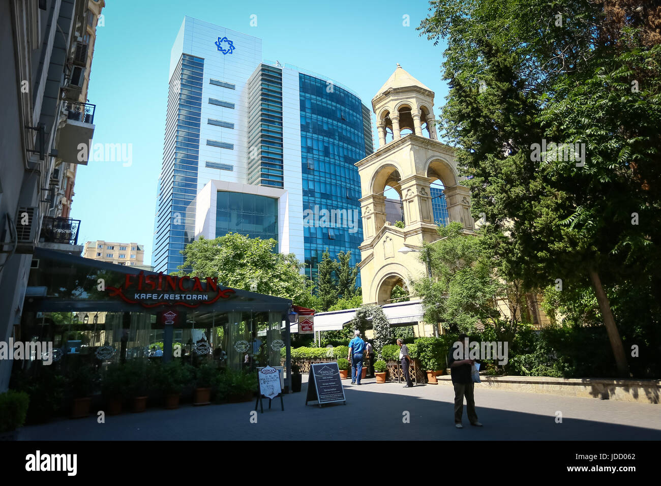 Baku, Azerbaijan. 19th June, 2017. A general view shows the the ...
