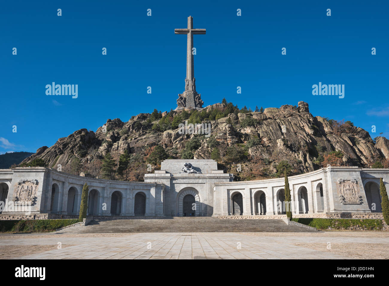 Valley of the fallen, Madrid, Spain Stock Photo - Alamy