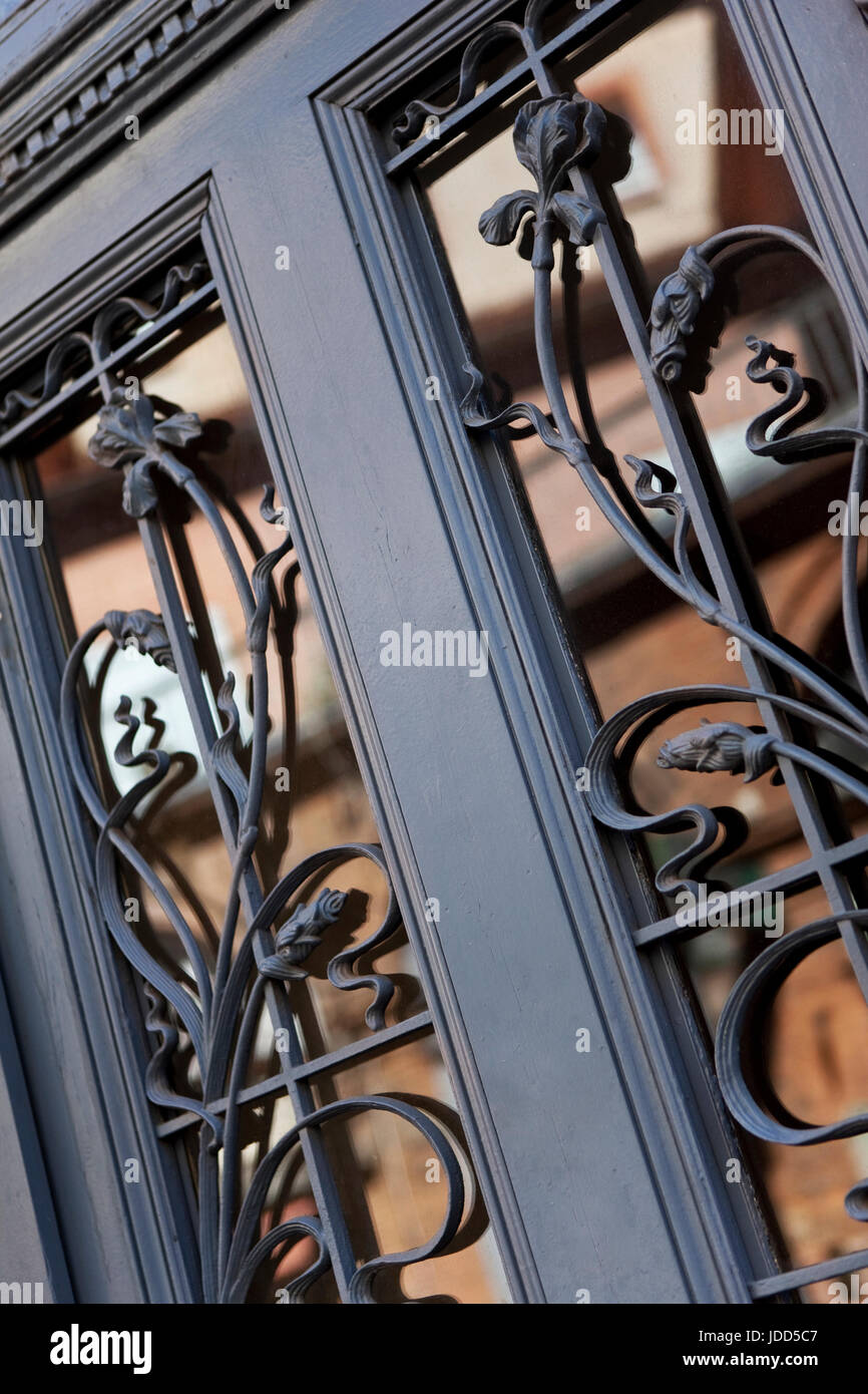 Vintage wrought iron door hi-res stock photography and images - Alamy