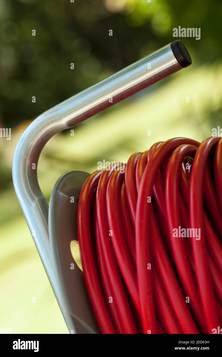 Close up of an electric wire reel Stock Photo - Alamy