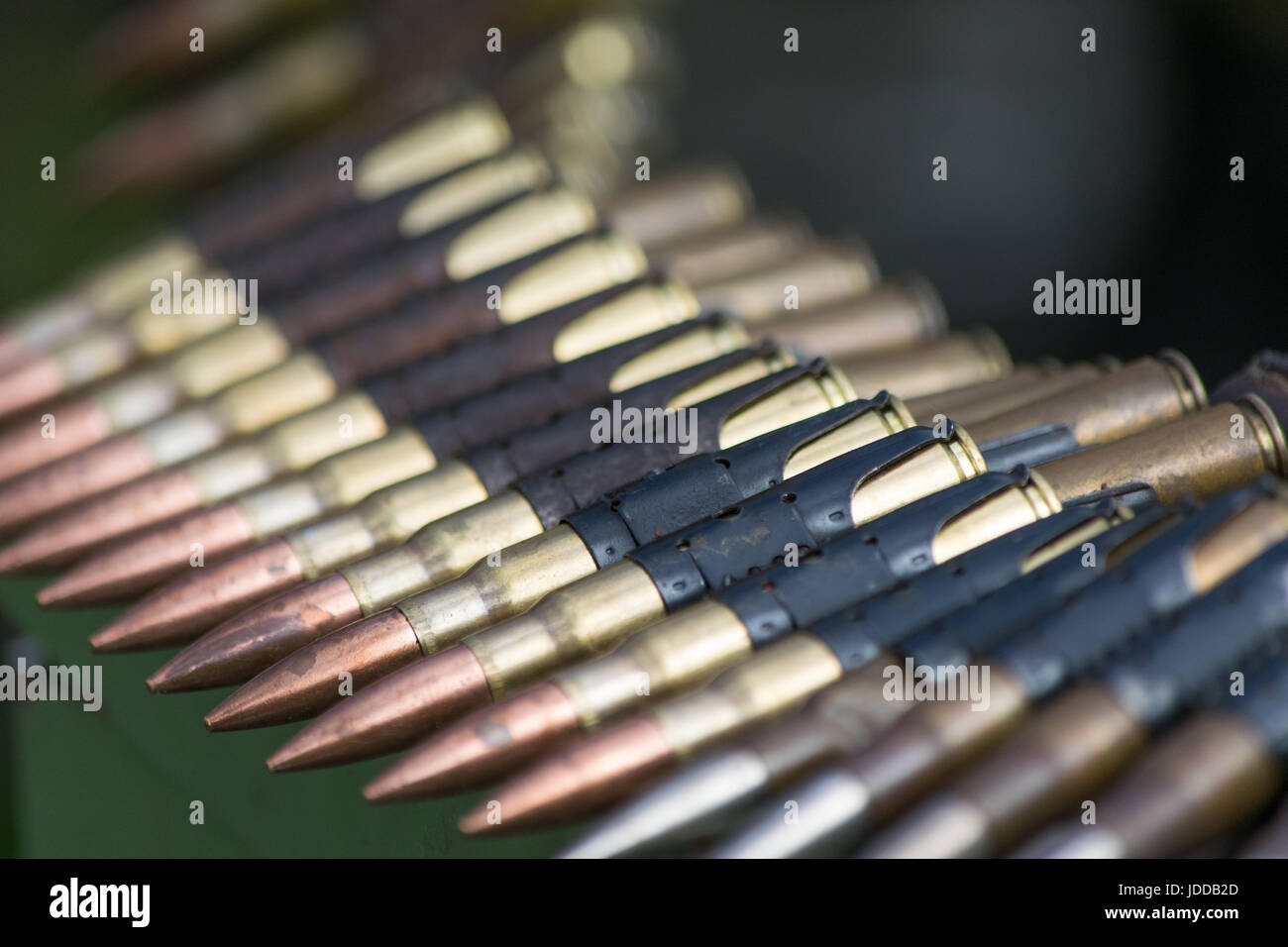 Machine gun ammunition belts hi-res stock photography and images - Alamy