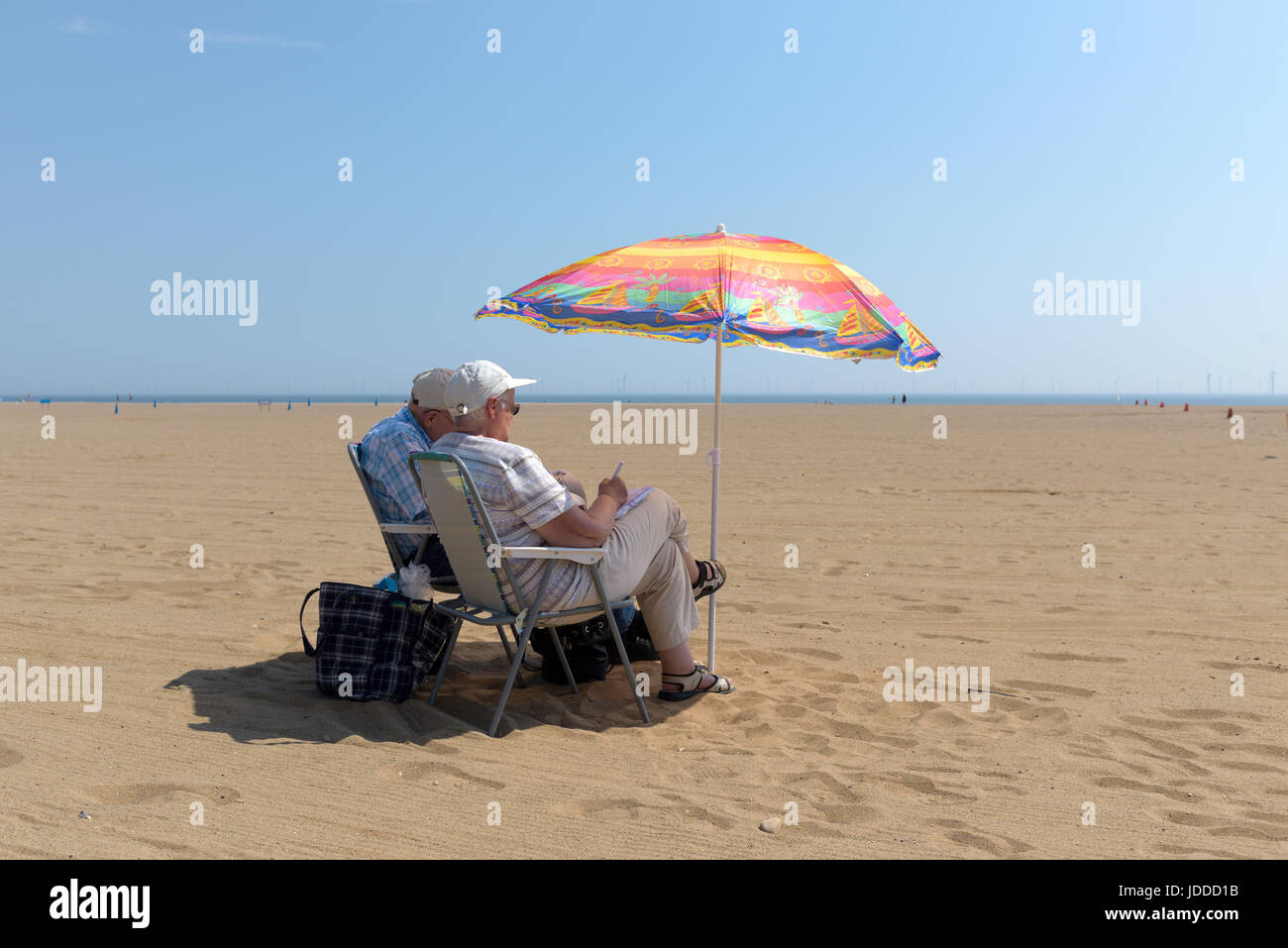 Skegness Pleasure Beach Promenade Lincolnshire High Resolution Stock ...