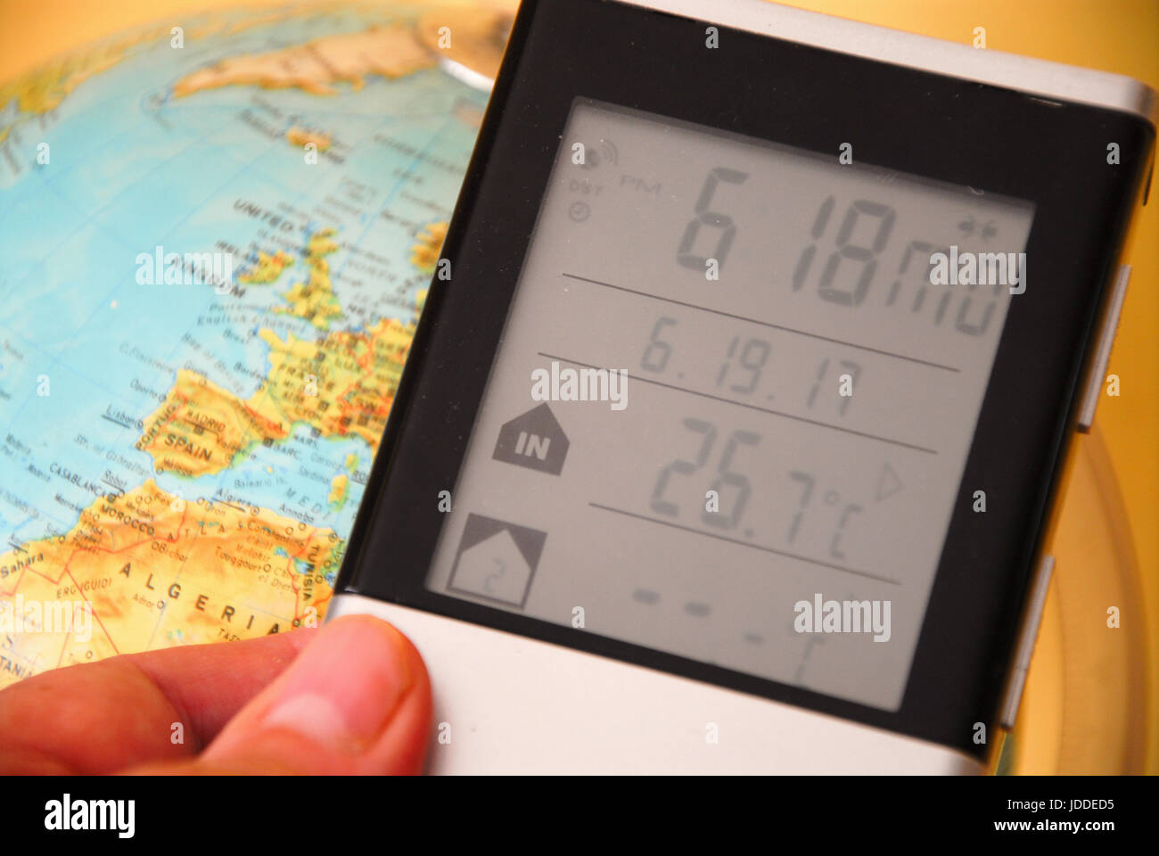 Global temperatures map hi-res stock photography and images - Alamy