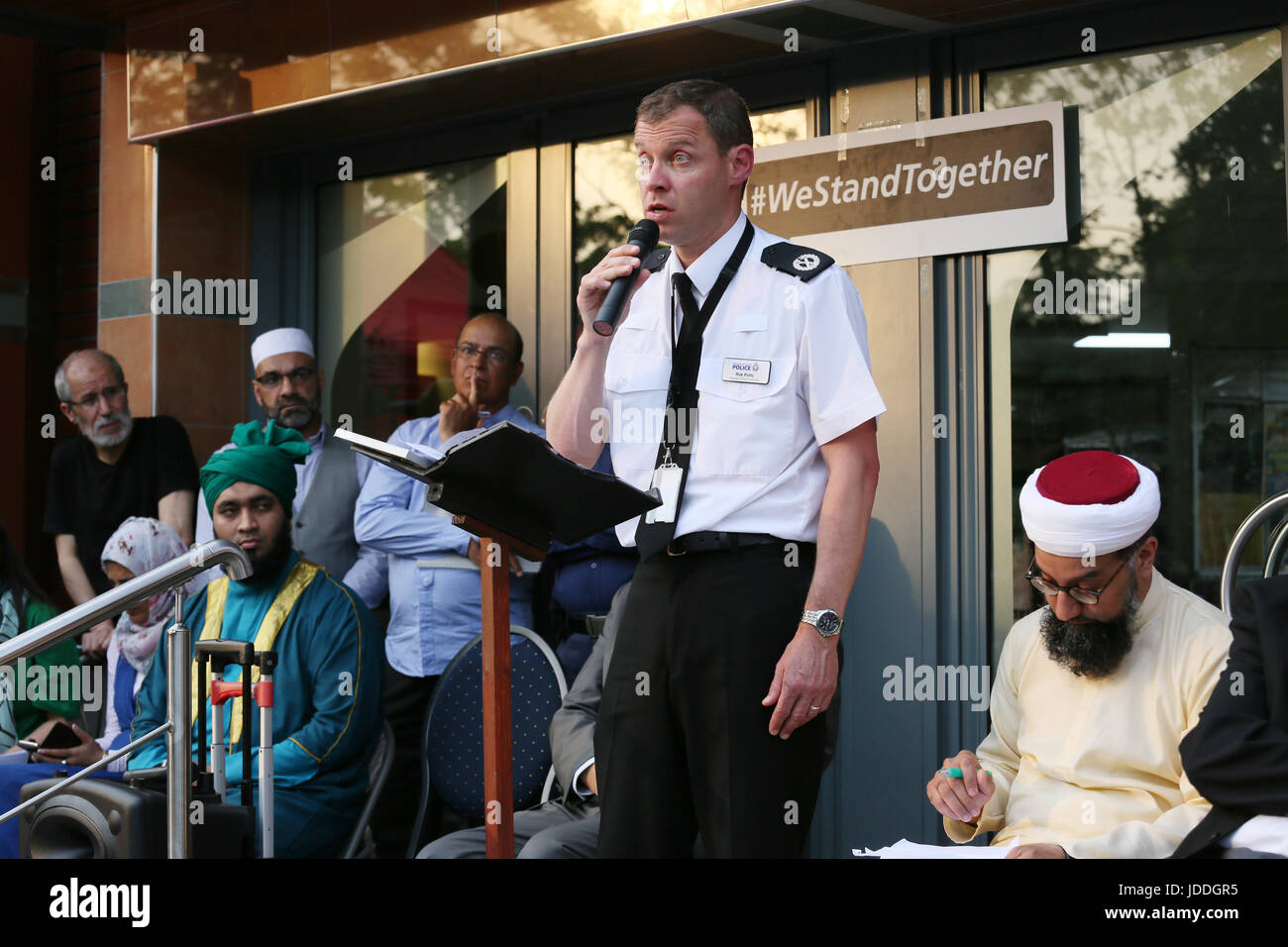 Manchester, UK. 19th June, 2017. Rob Potts, Asst Chief Constable ...