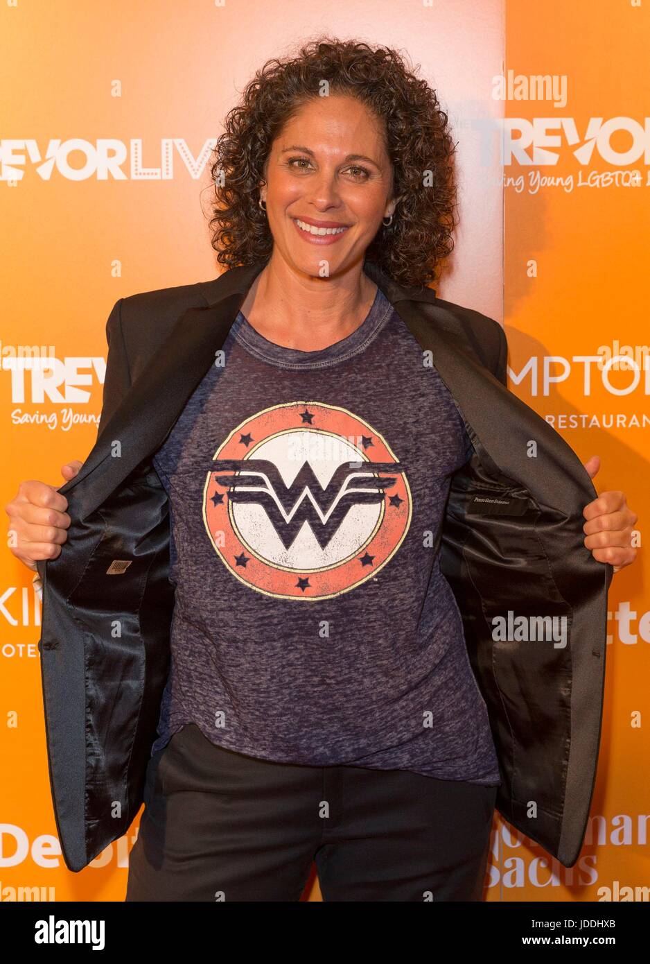 New York, NY, USA. 19th June, 2017. Dana Goldberg at arrivals for ...