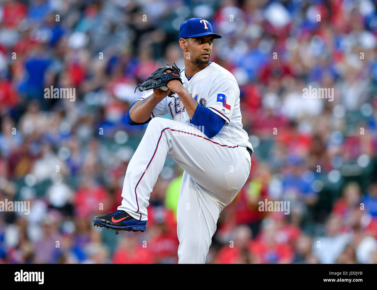 June 16th, 2017:.Texas Rangers starting pitcher Tyson Ross (44 ...