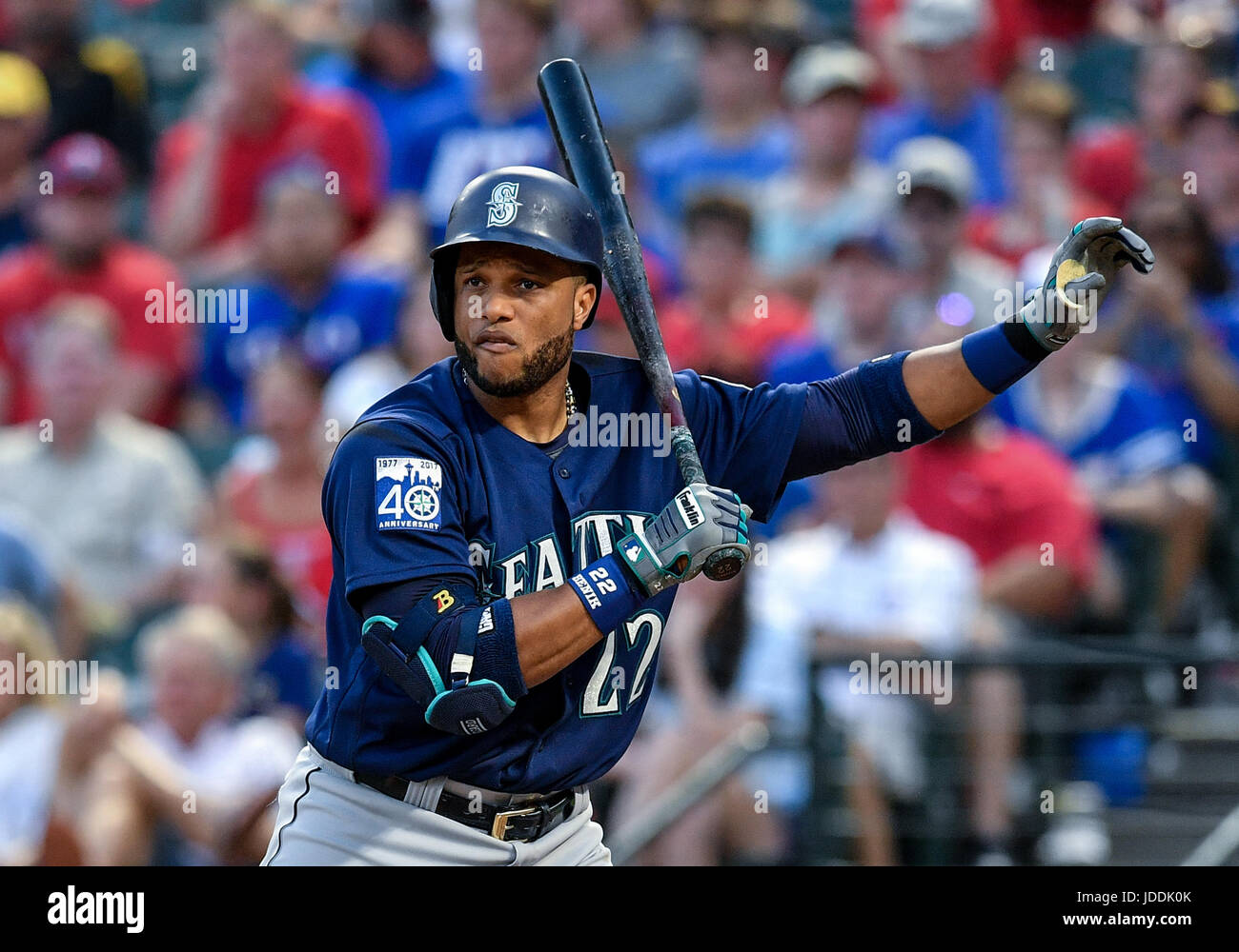 June 16th, 2017:.Seattle Mariners second baseman Robinson Cano (22) at ...
