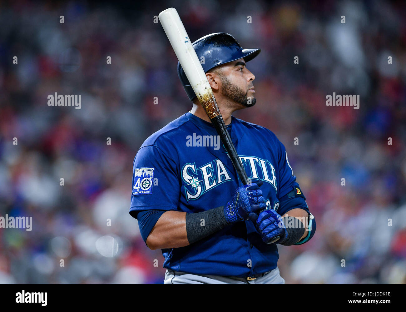 June 16th, 2017:.Seattle Mariners designated hitter Nelson Cruz (23) at ...