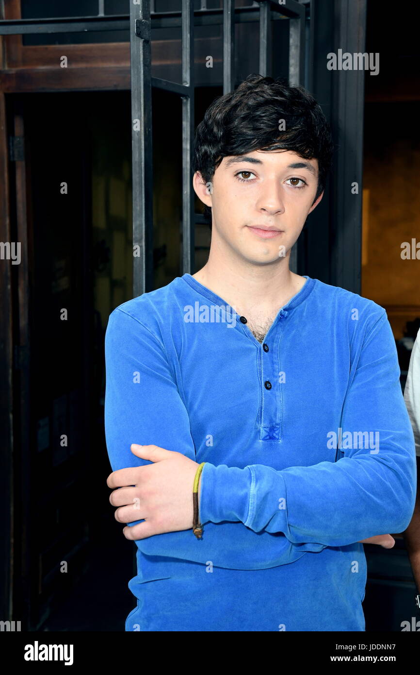 Cologne, Germany. 19th June, 2017. Actor Taro Bahar (Firas Kamiran ...