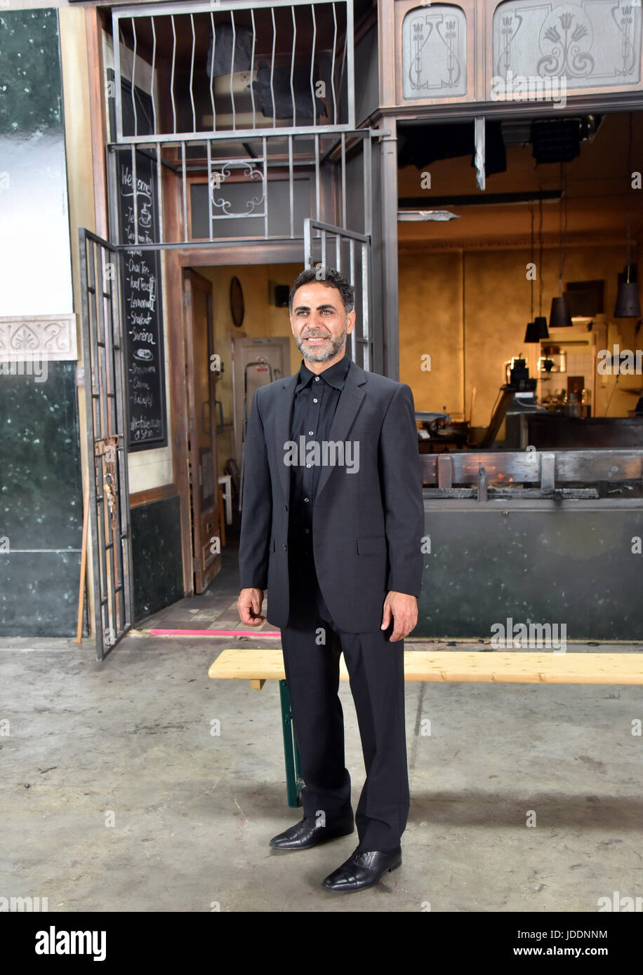Cologne, Germany. 19th June, 2017. Actor Ali Daeem (Ahmed) poses during ...
