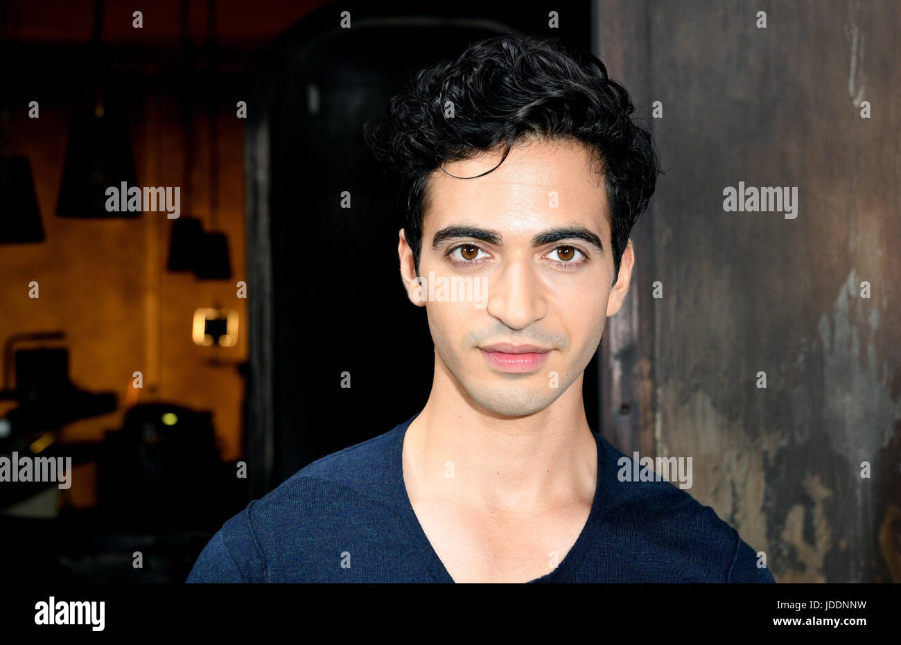 Cologne, Germany. 19th June, 2017. Actor Waseem Abbas (Muhanad) poses ...