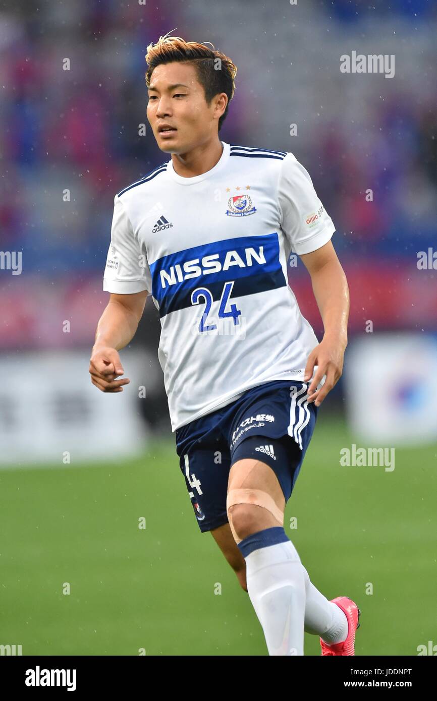 Tokyo, Japan. 18th June, 2017. Ryosuke Yamanaka (F Marinos) Football ...