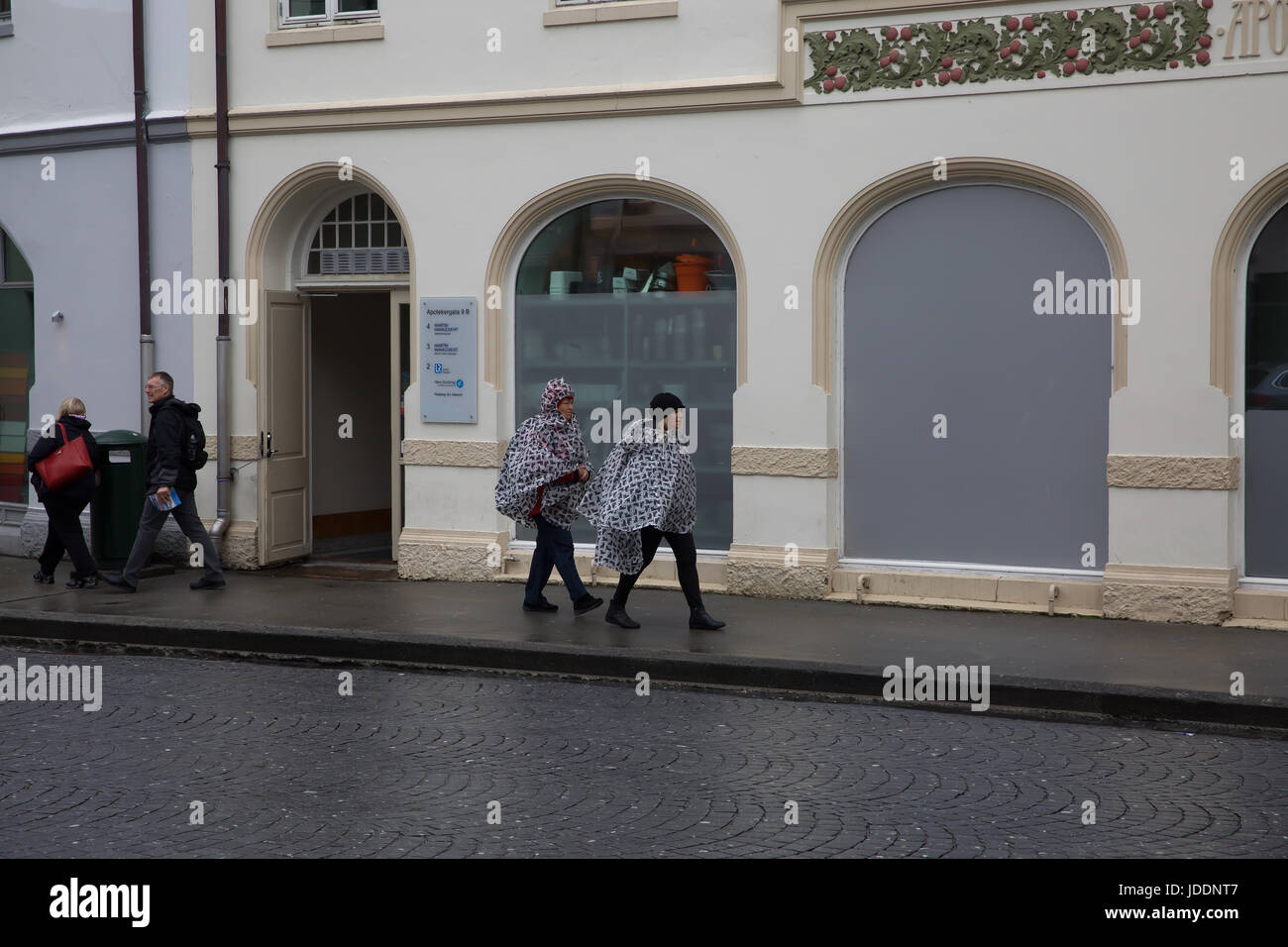 Weather, Norway, Grey and Dismal start in Alesund Credit: Keith Larby ...