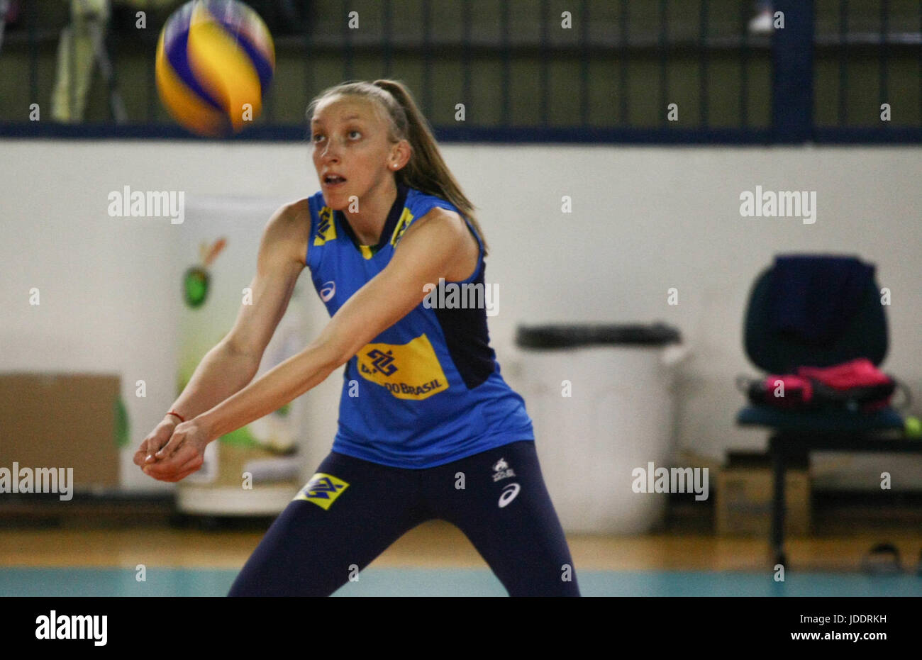 Barueri, Brazil. 20th June, 2017. In the photo the opposite Edinara ...