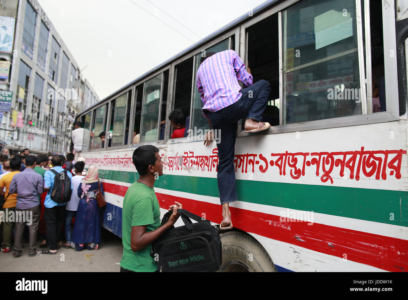 Bus driver passenger dhaka bangladesh hi-res stock photography and ...