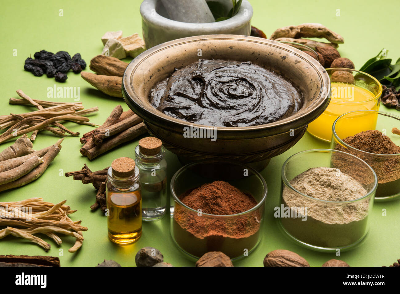 Indian Ayurvedic dietary supplement called Chyawanprash ...
