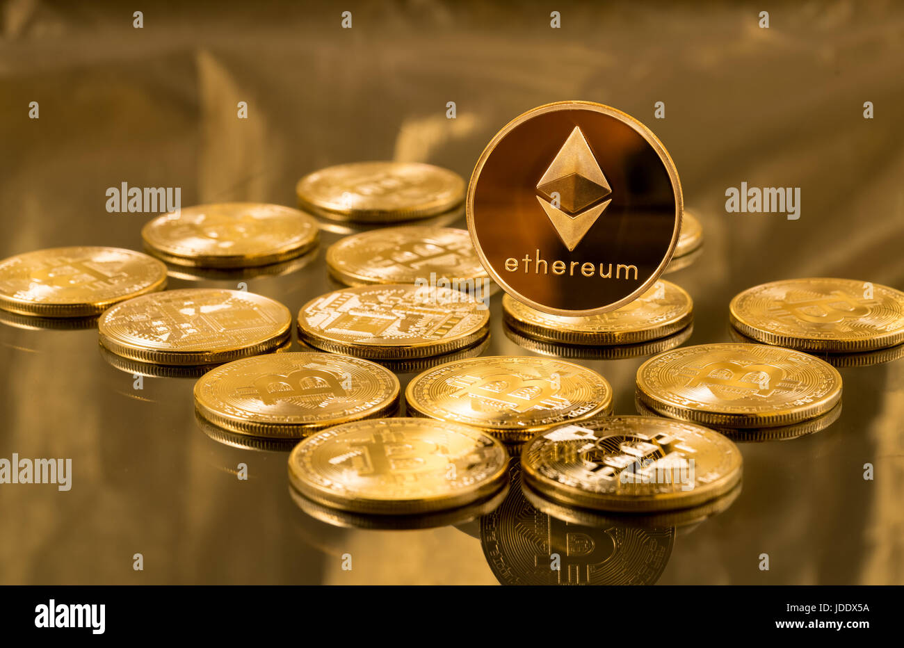 Ethereum coin payment hi-res stock photography and images - Alamy