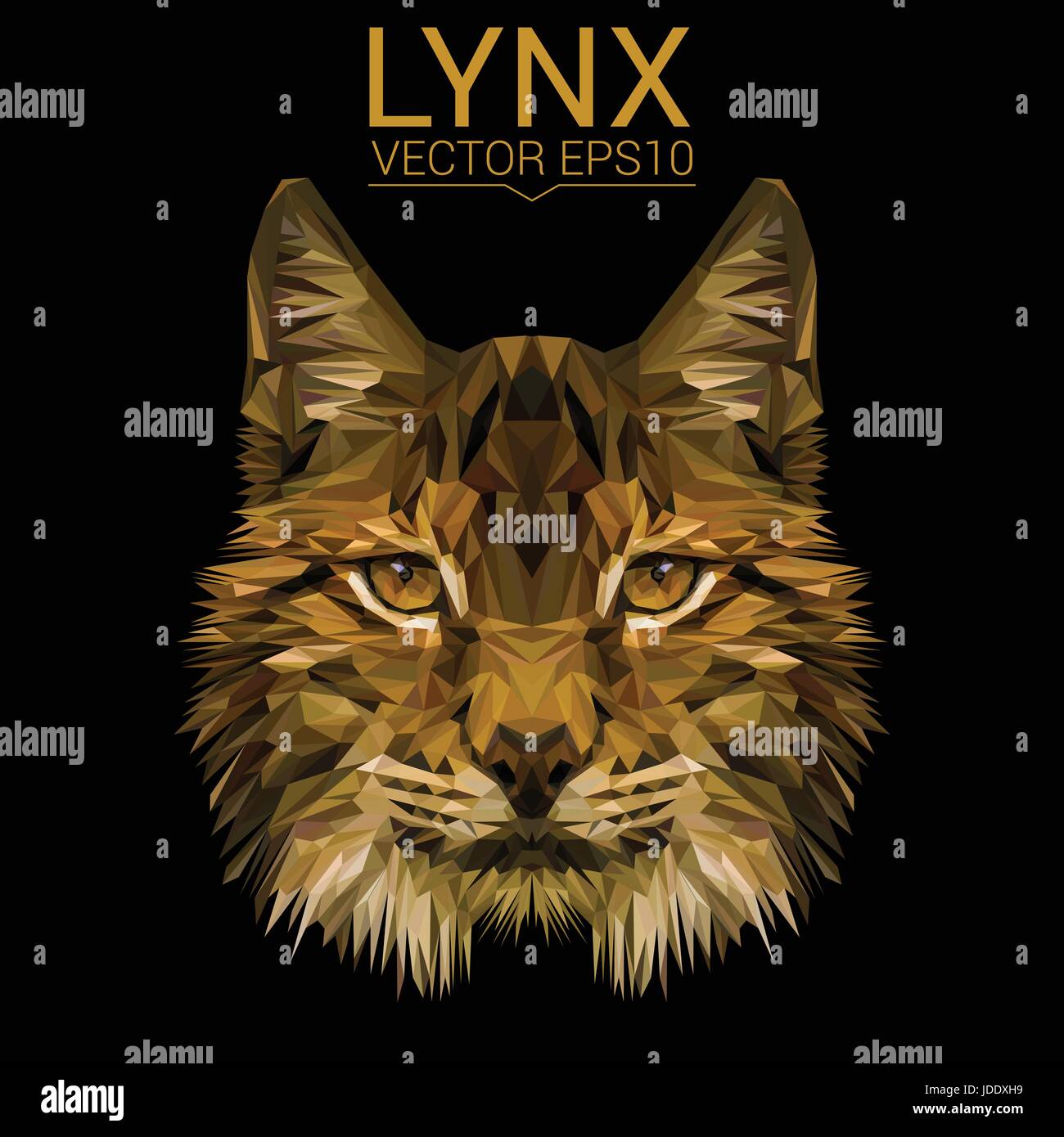 Illustration Of Lynx High Resolution Stock Photography and Images - Alamy