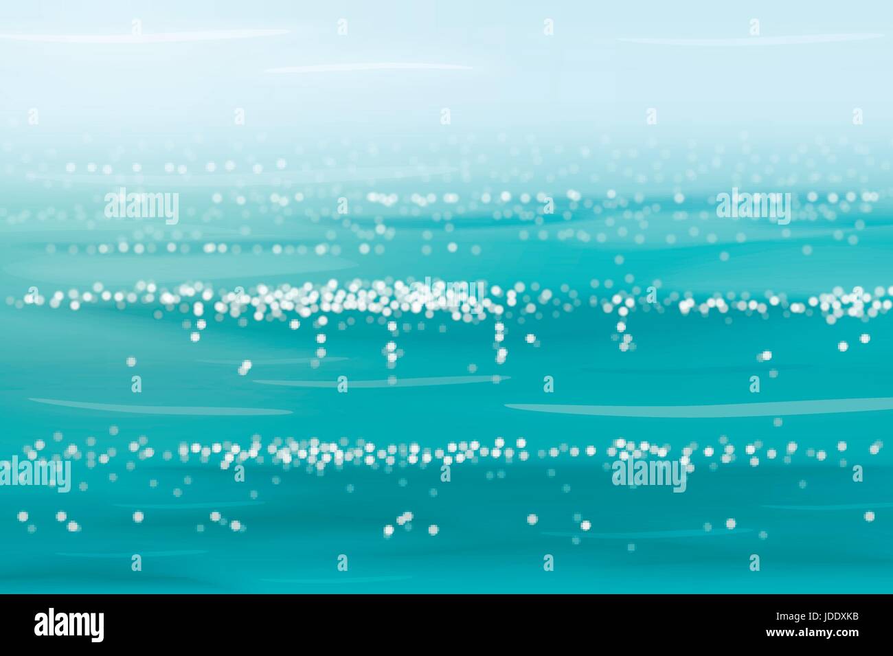 Sea view in realistic style Stock Vector Image & Art - Alamy