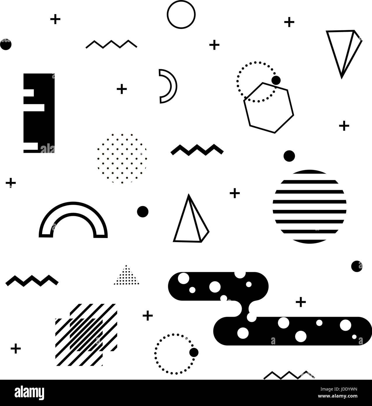 Abstract simple memphis background Stock Vector Images - Alamy