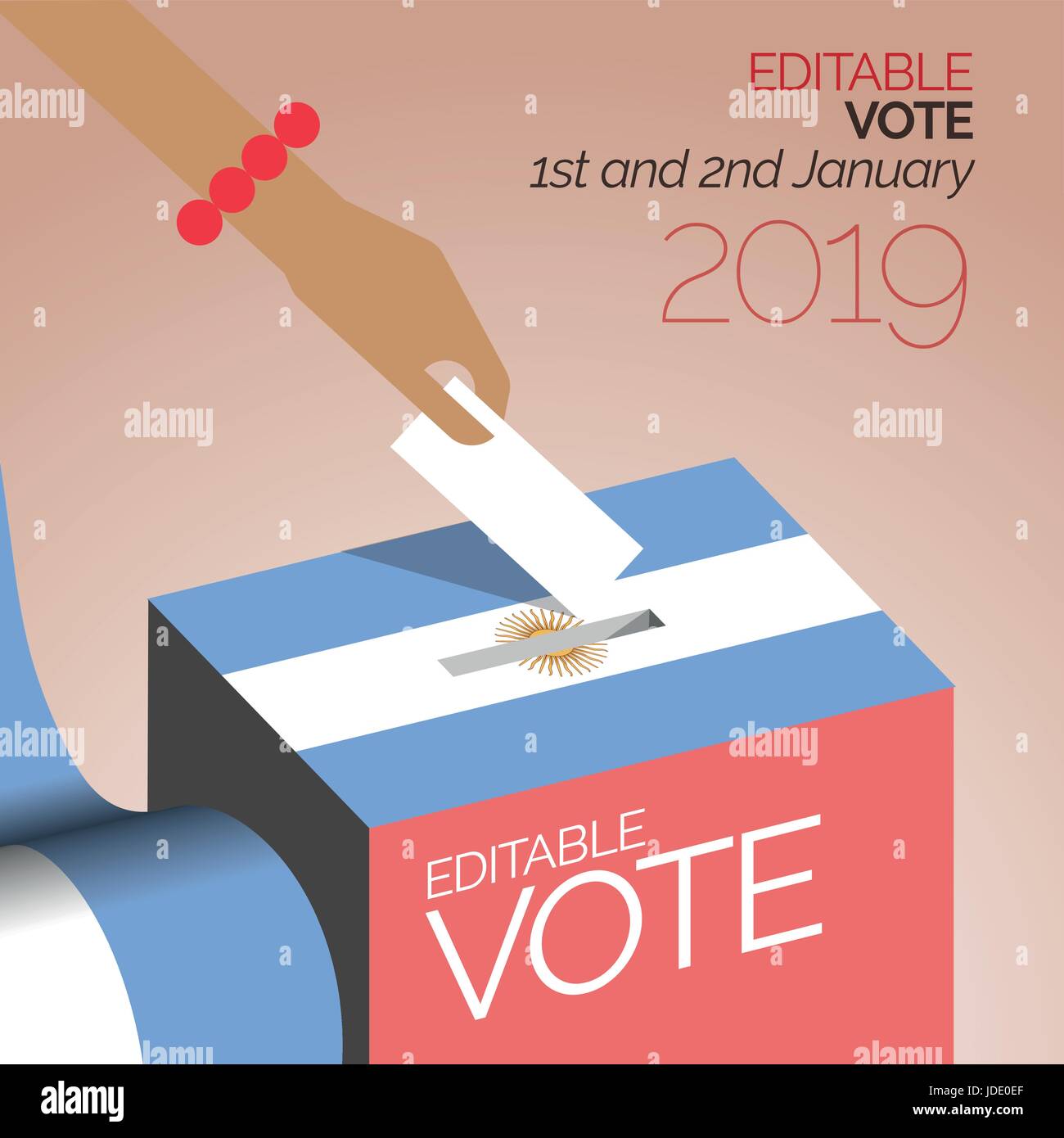 America election 2017 poster hi-res stock photography and images - Alamy