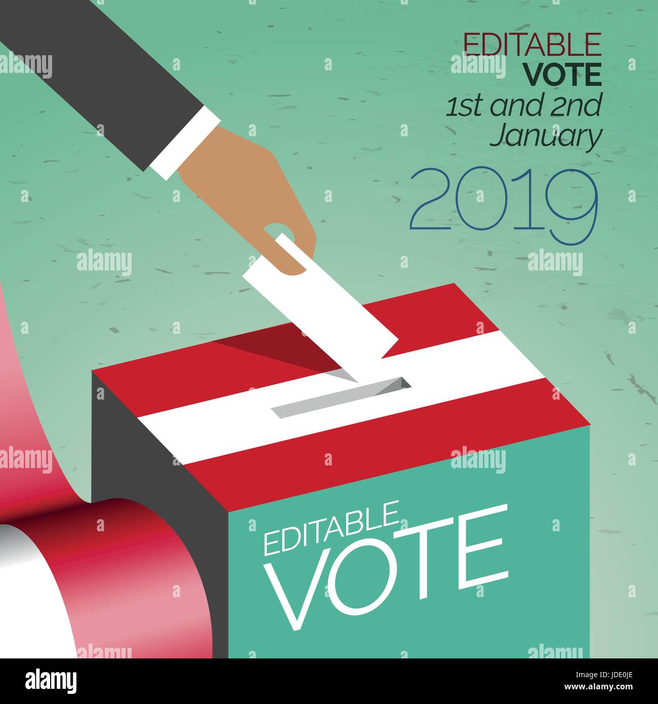 Election Voting Box in Austria Stock Vector Image & Art - Alamy