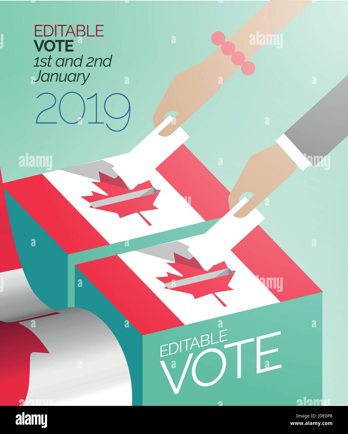 Canada federal election Stock Vector Images - Alamy