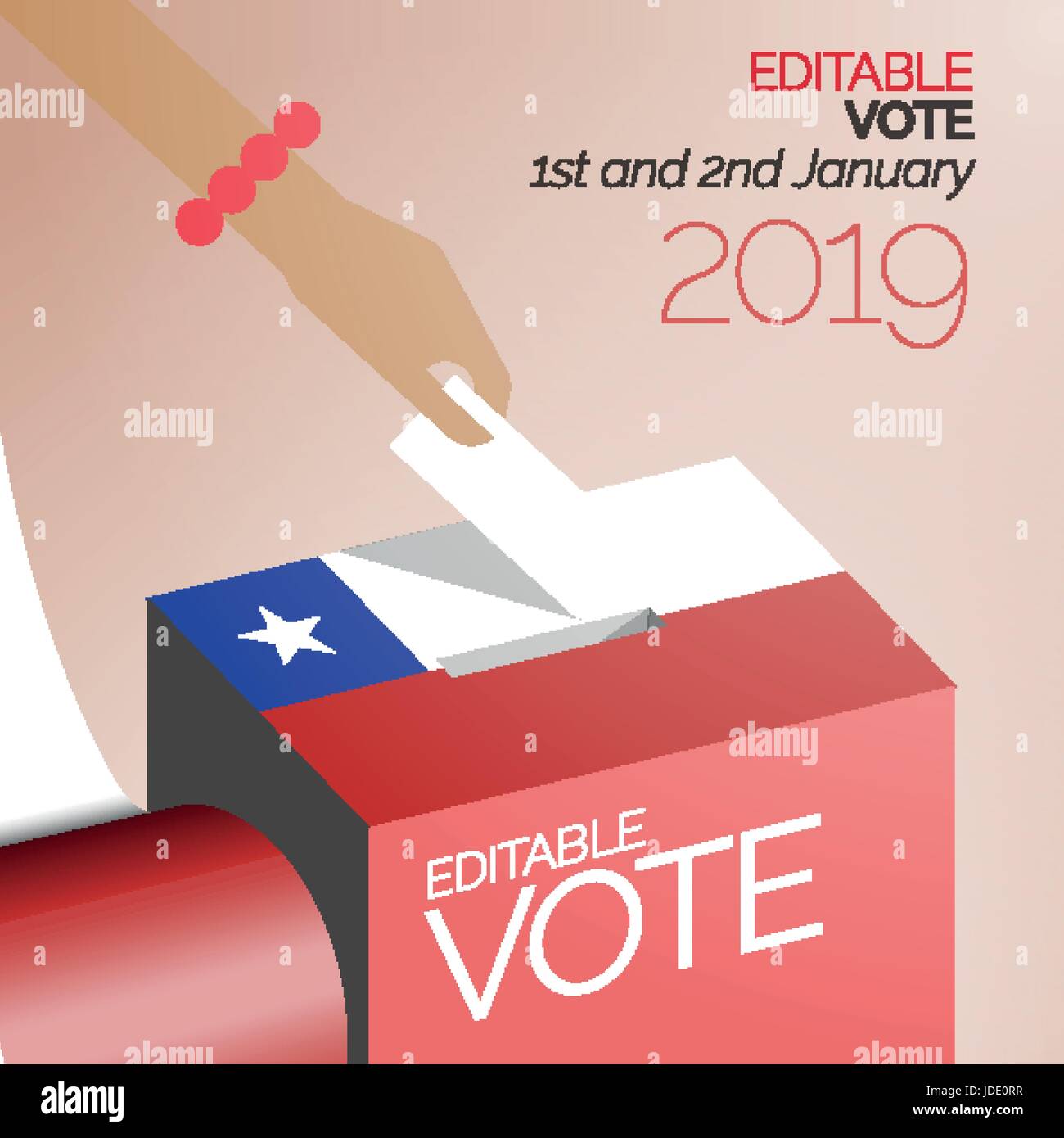 Chile president election Stock Vector Images - Alamy