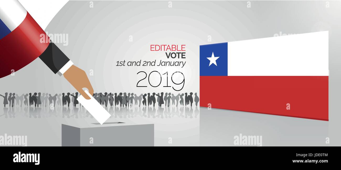 Election Voting Box in Chile Stock Vector Image & Art - Alamy