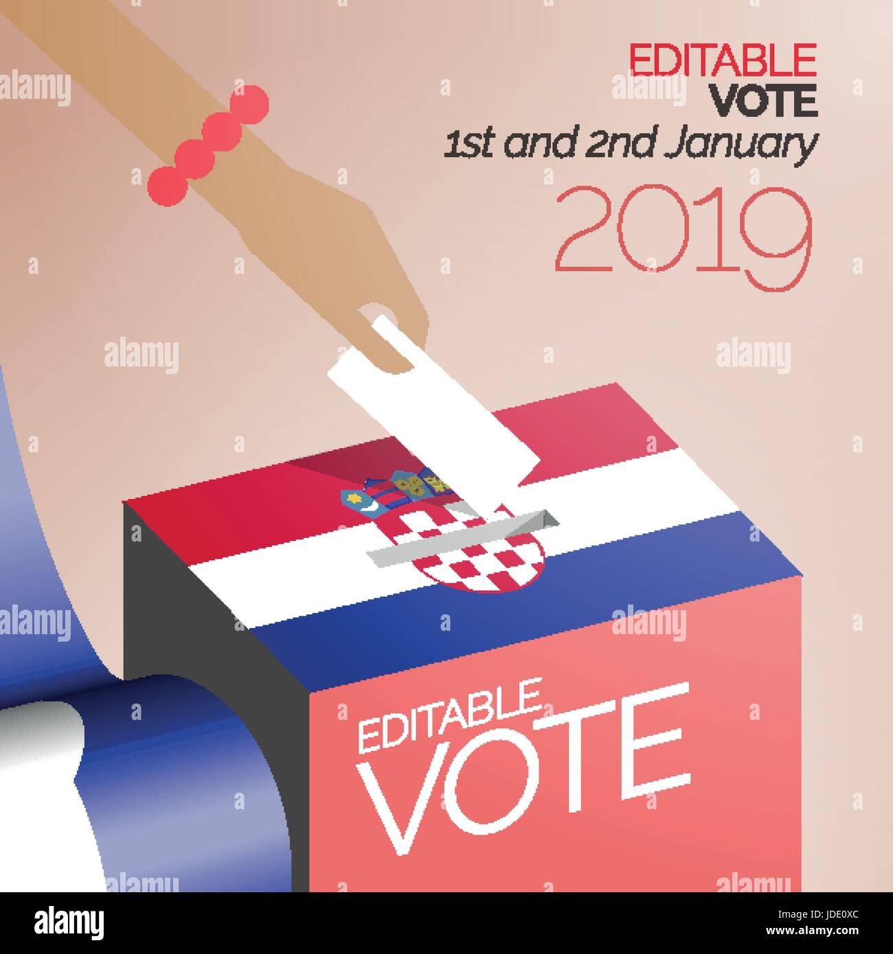 Election Voting Box in Stock Vector Image & Art - Alamy