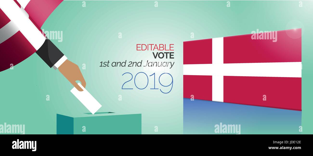 Election Voting Box in Denmark Stock Vector Image & Art - Alamy