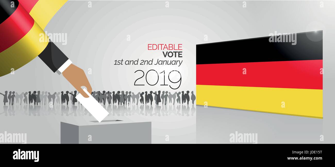Election Voting Box in Germany Stock Vector Image & Art - Alamy
