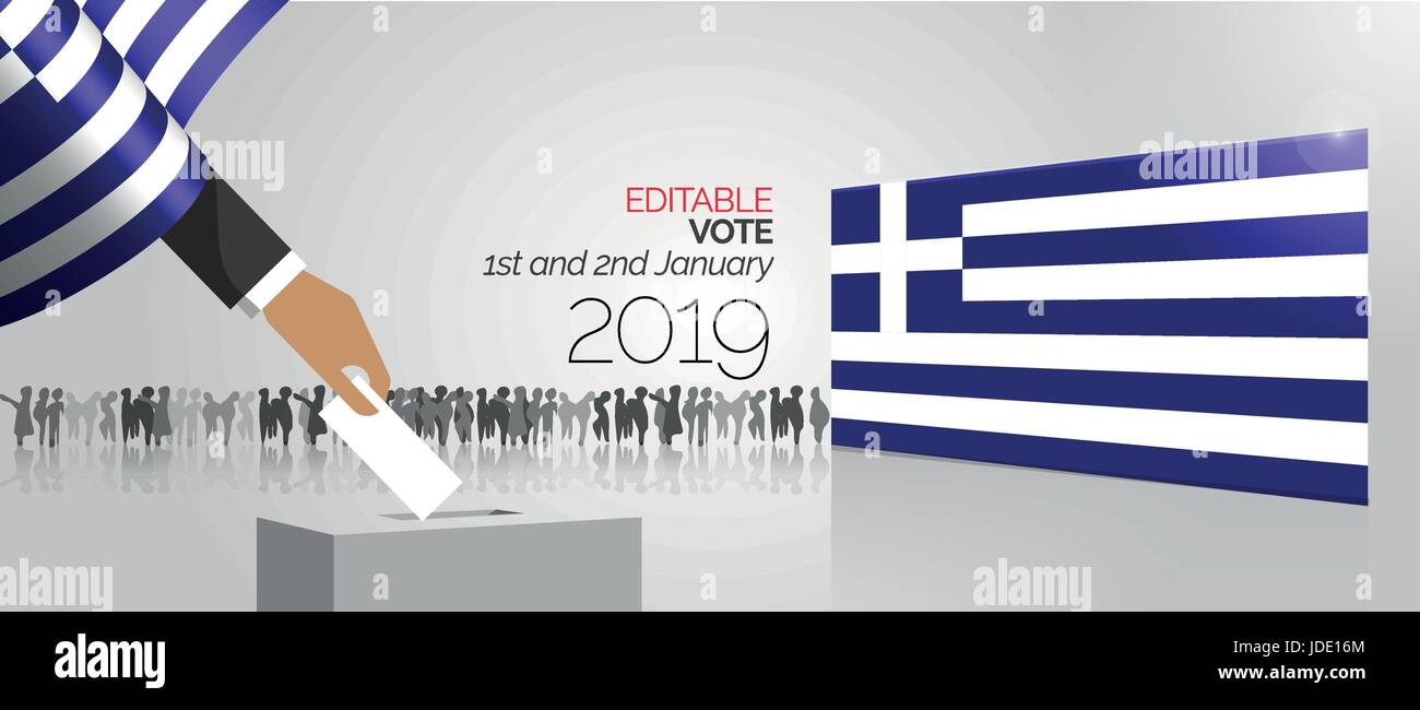 Election Voting Box in Greece Stock Vector Image & Art - Alamy