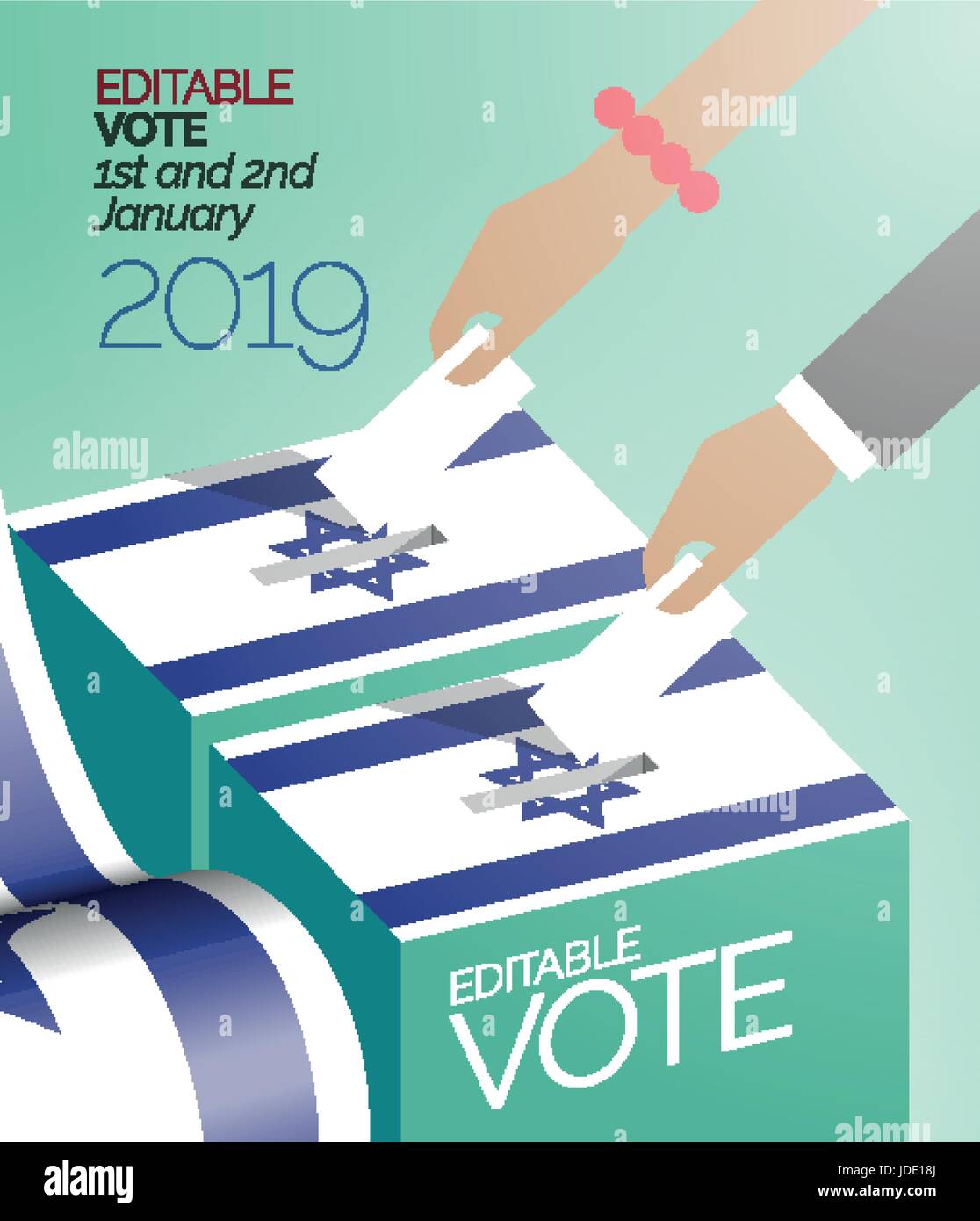 Election Voting Box in Stock Vector Image & Art - Alamy