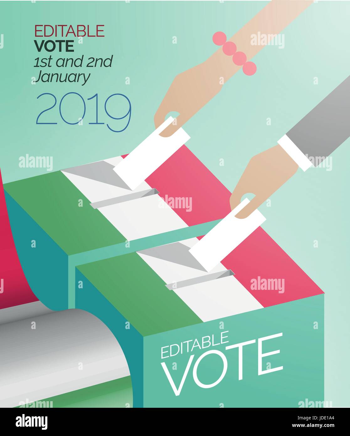 Woman voting election italy hi-res stock photography and images - Alamy