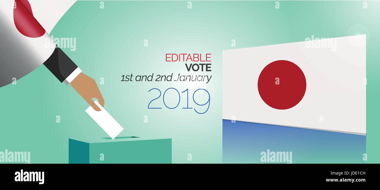 Election Voting Box in Japan Stock Vector Image & Art - Alamy