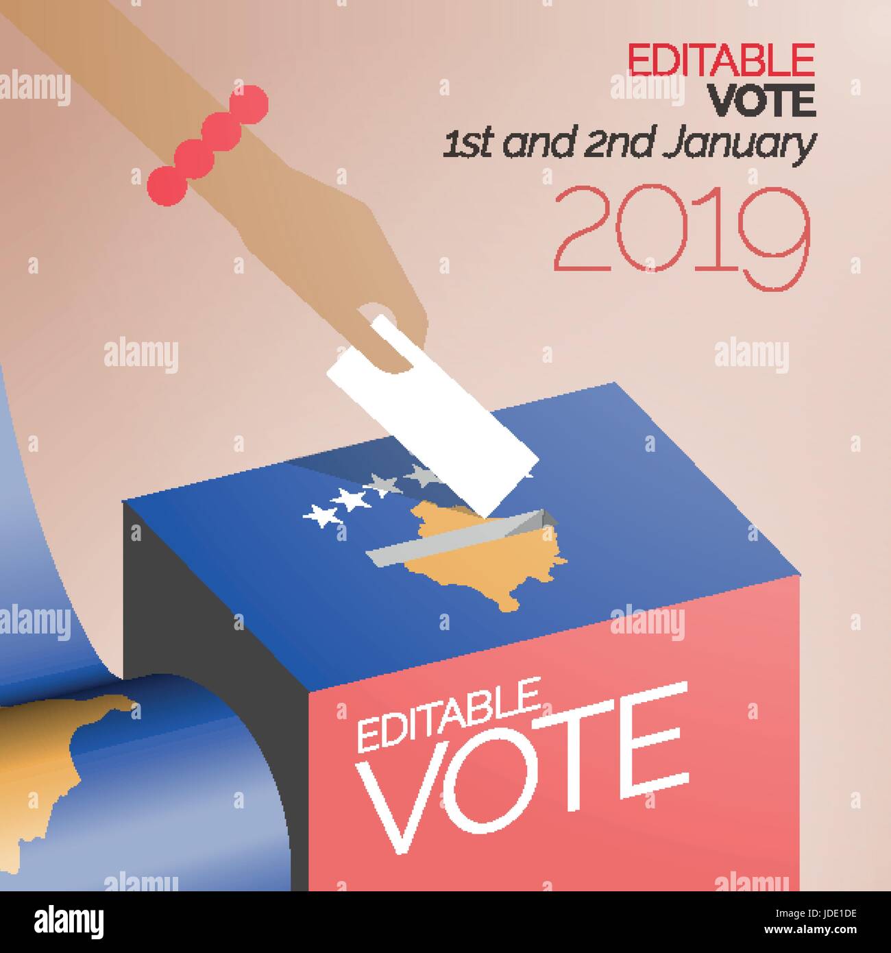 Election Voting Box in Stock Vector Image & Art - Alamy