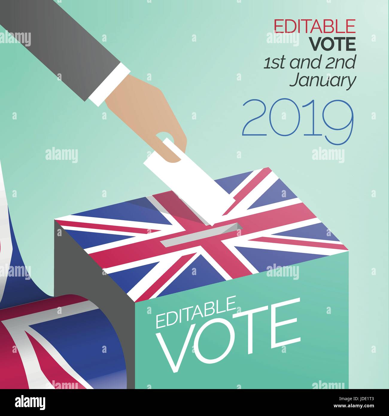 Election poster uk Stock Vector Images - Alamy