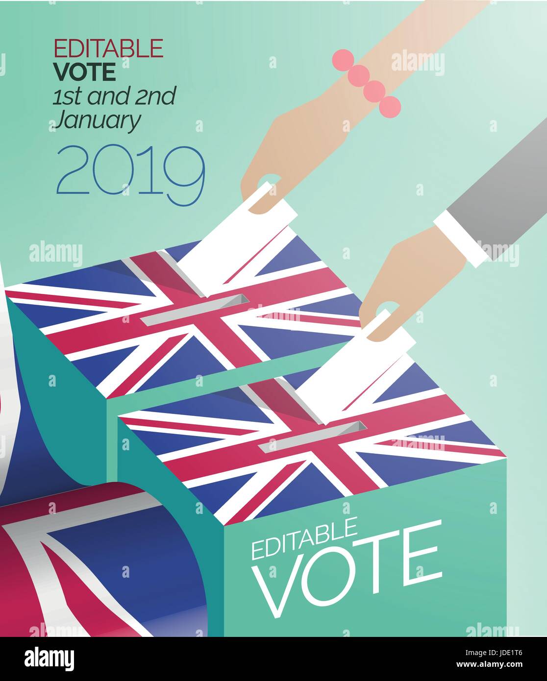 Election Voting Box in United Kingdom Stock Vector Image & Art - Alamy