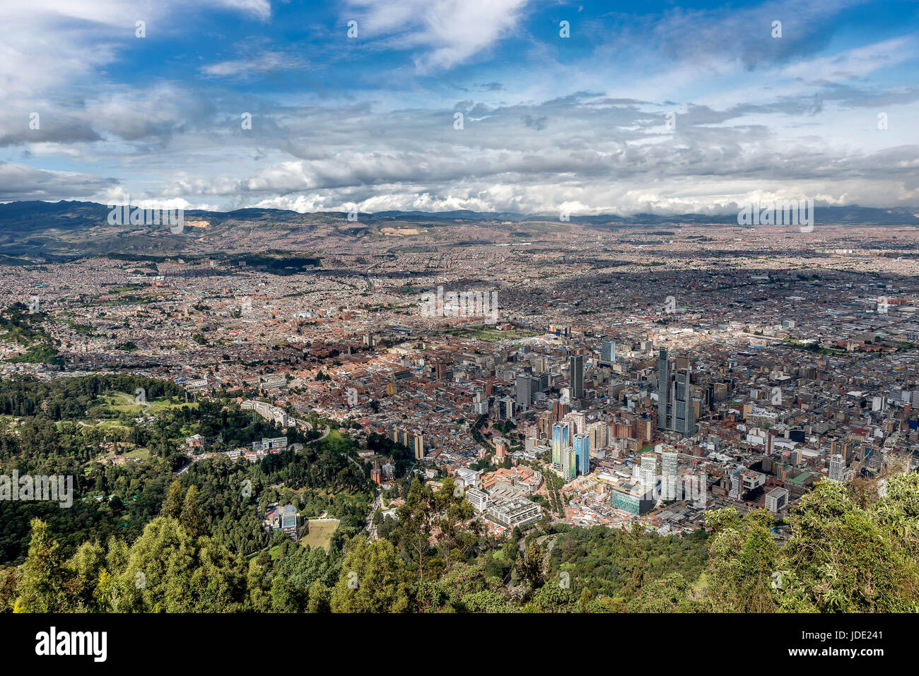 Aerial view of bogota hi-res stock photography and images - Alamy