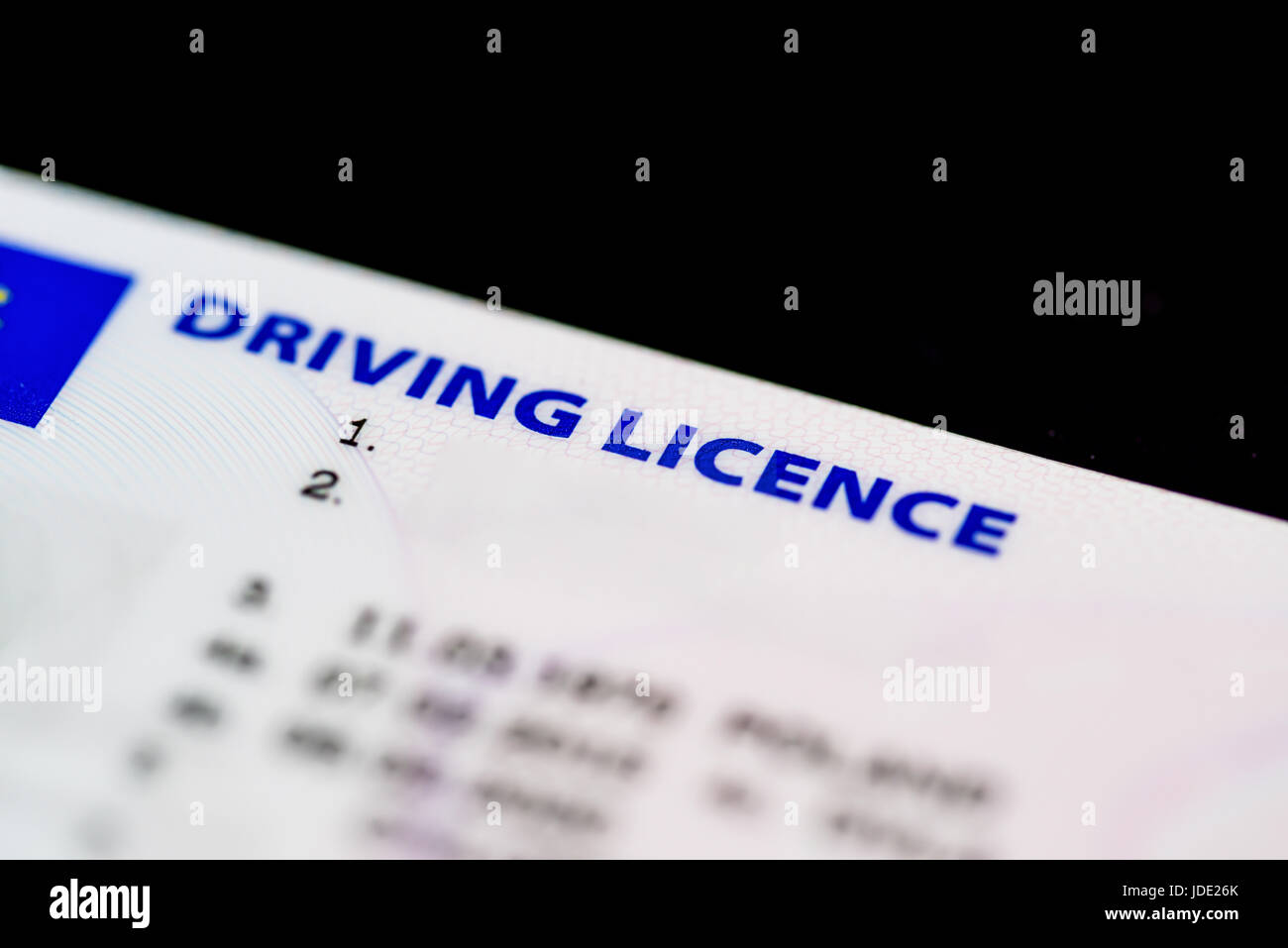 Uk driving licence hi-res stock photography and images - Alamy