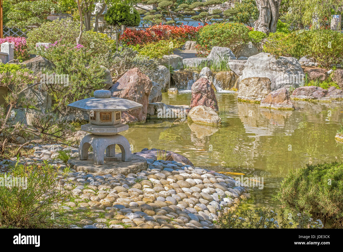 Japanese Garden Monte Carlo Monaco Stock Photo - Alamy