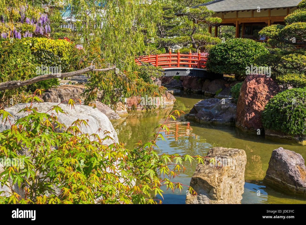 Japanese Garden Monte Carlo Monaco Stock Photo - Alamy