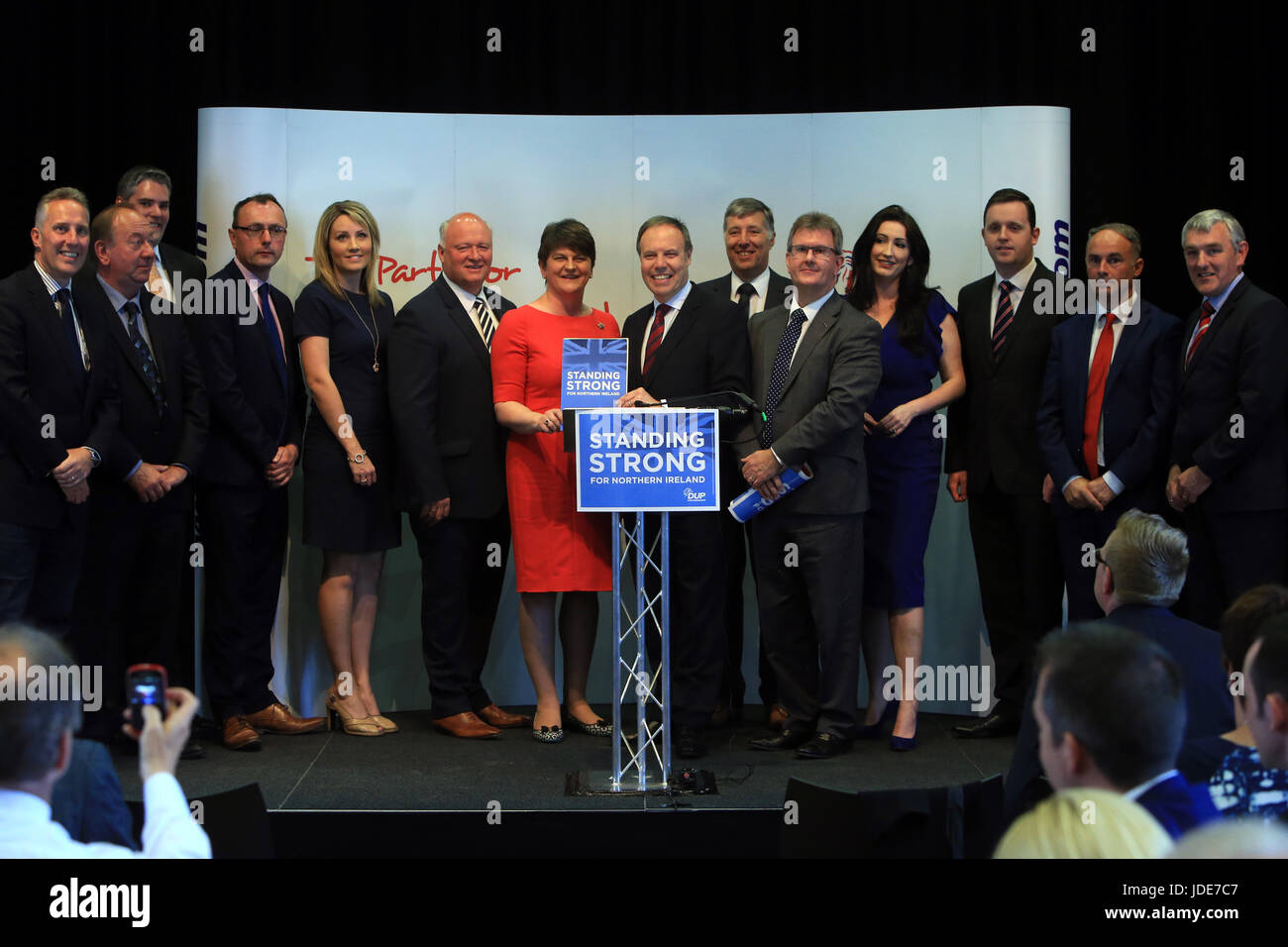 North Antrim - Ian Paisley jnr, East Antrim: Sammy Wilson. Press Eye ...