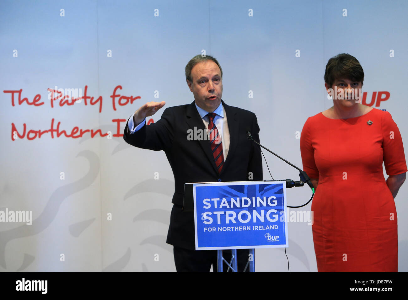 Ulster paisley robinson dodds hi-res stock photography and images - Alamy