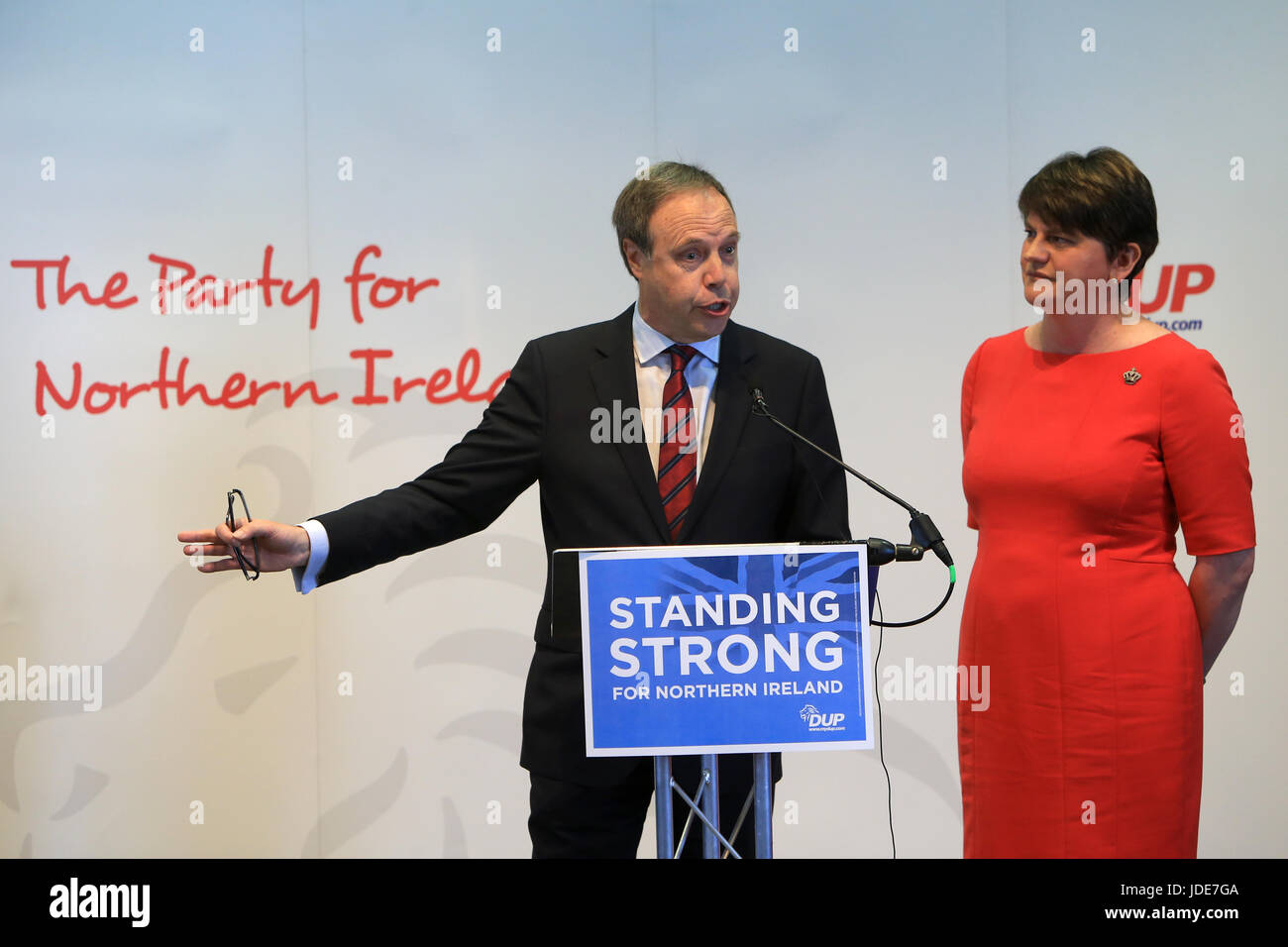 North Antrim - Ian Paisley jnr, East Antrim: Sammy Wilson. Press Eye ...