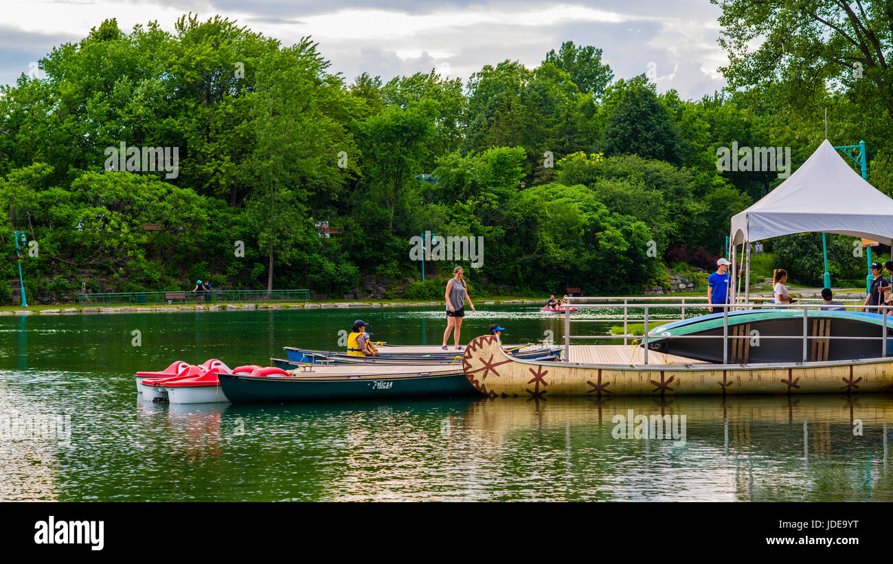 Nature Center Park in Laval Quebec Canada Stock Photo - Alamy