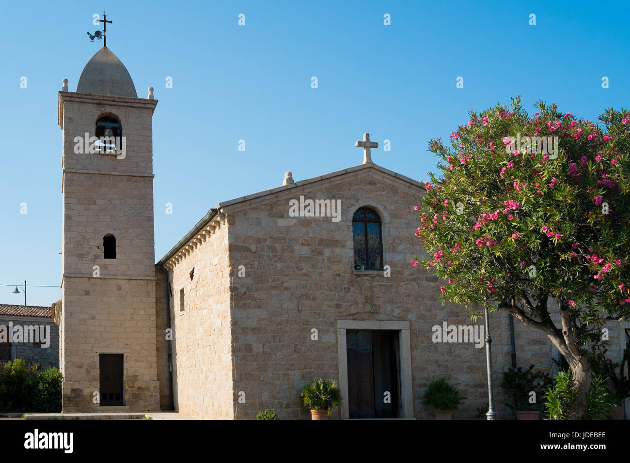 San Pantaleo village in Emerald coast, north of Sardinia, Italy Stock ...